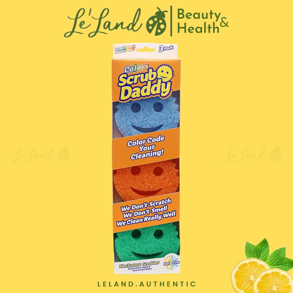 Scrub Daddy Set 3 miếng rửa chén Scrub Daddy yêu thích nhất nước Mỹ ...