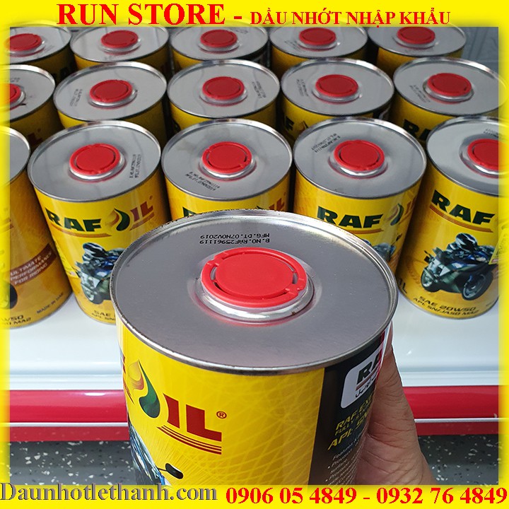 Combo 12 Lon Nhớt Tổng Hợp RAFOIL EXE 4T 20W50 1000ml – Nhớt Tổng Hợp Nhập Khẩu Dubai – Hàng ...