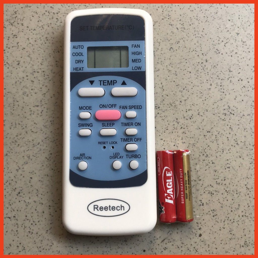 Remote Máy Lạnh ReeTech R51M/E-Điều Khiển Điều Hòa ReeTech R51M/E ...