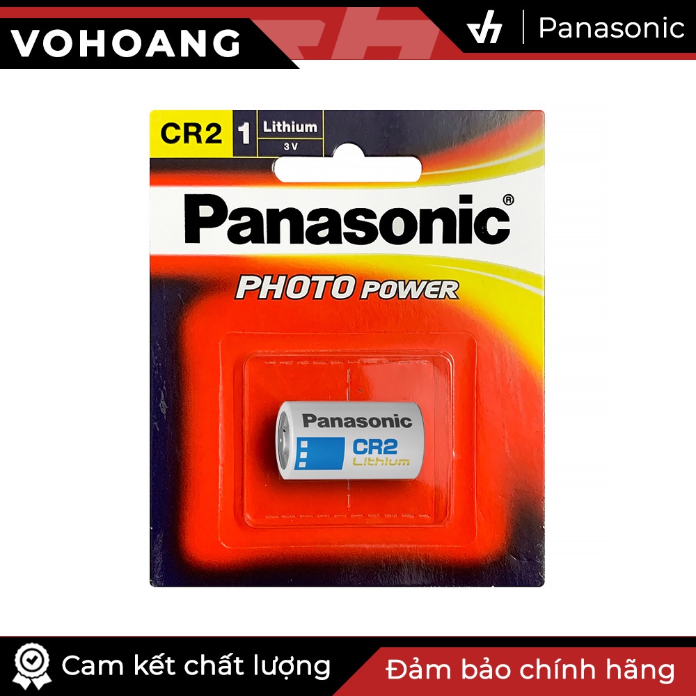 Pin Panasonic CR2 / CR-2W Lithium 3V cho máy ảnh | Shopee Việt Nam