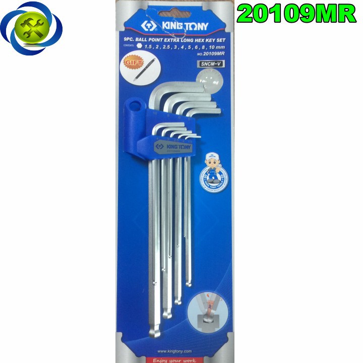 Bộ lục giác Kingtony 20109MR 9 cây hệ mét | Shopee Việt Nam