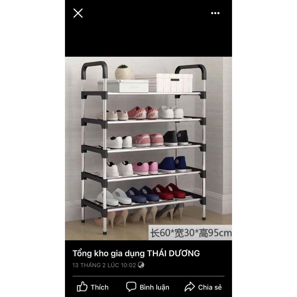 Kệ giày inox 5 tầng | Shopee Việt Nam