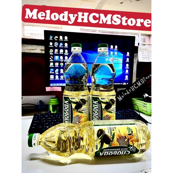 [SỈ Thùng 15 chai]- DẦU ĂN CAO CẤP NHẬP KHẨU TỪ NGA CHAI 1L | Shopee ...