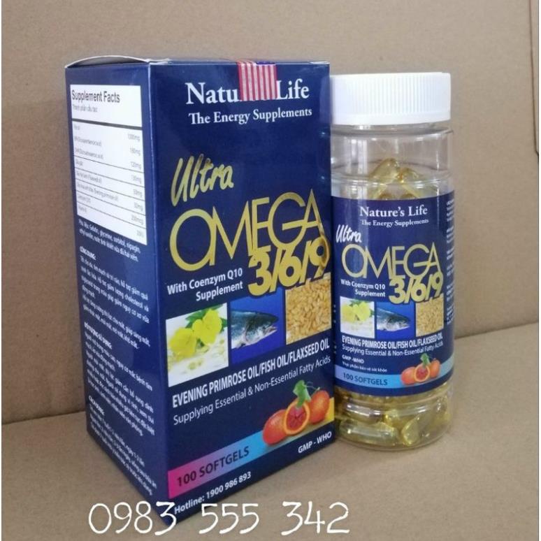OMEGA 369 - Tăng cường thị lực cho mắt, giúp sáng mắt, bồi bổ sức khỏe ...