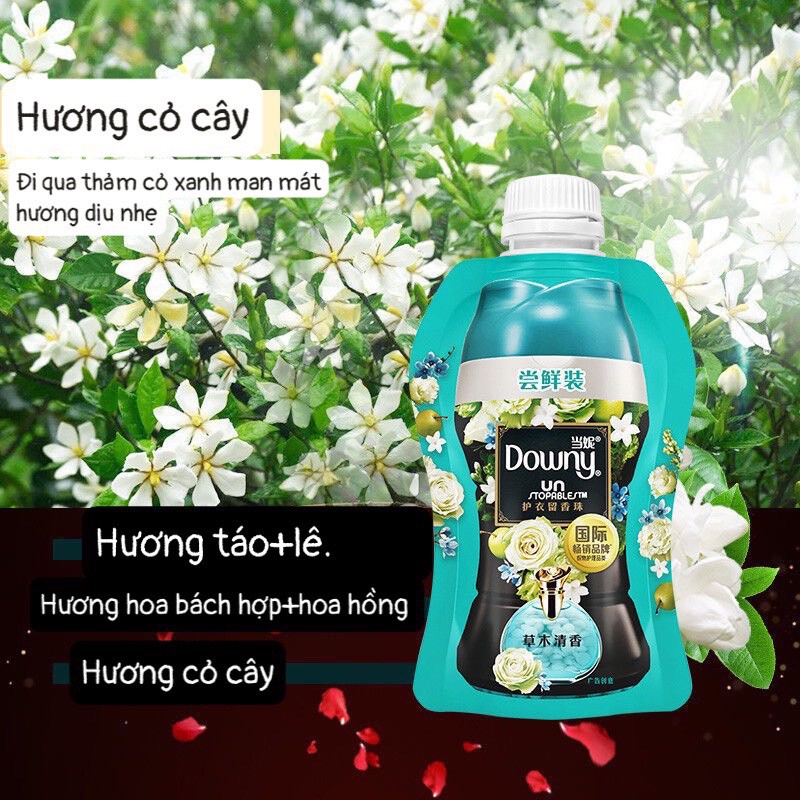 Hạt xả quần áo cô đặc Comfort/Downy gói 22/25g | Shopee Việt Nam