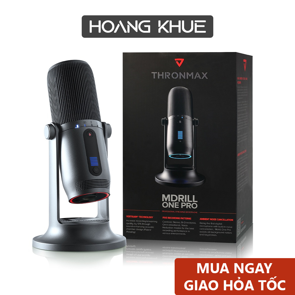 Micro thu âm Thronmax Mdrill One Pro màu xám kết nối cổng Type C - Hàng ...