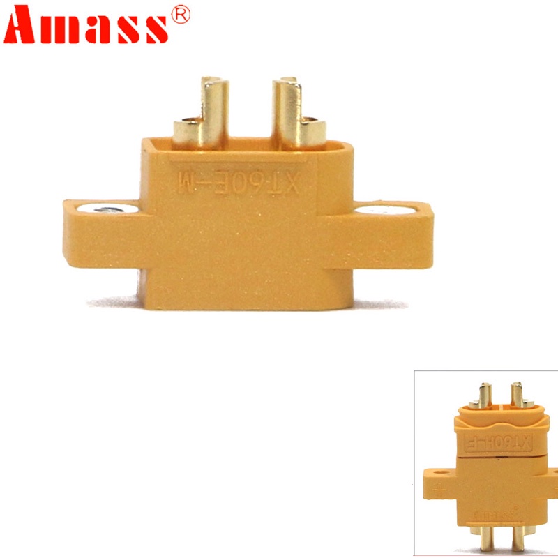 Đầu Nối AMASS XT60E-M XT60 4.23g Chuyên Dụng Cho Các Mẫu Xe Đua ...
