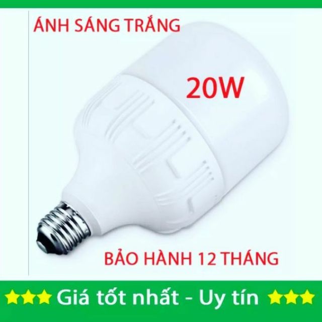 BÓNG ĐÈN LED BULB 20W TIẾT KIỆM ĐIỆN | Shopee Việt Nam