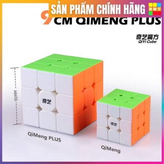 Rubik 3x3 stickerless Siêu To QIYI QIMENG PLUS 3x3 9cm, rubic 3x3 cỡ ...
