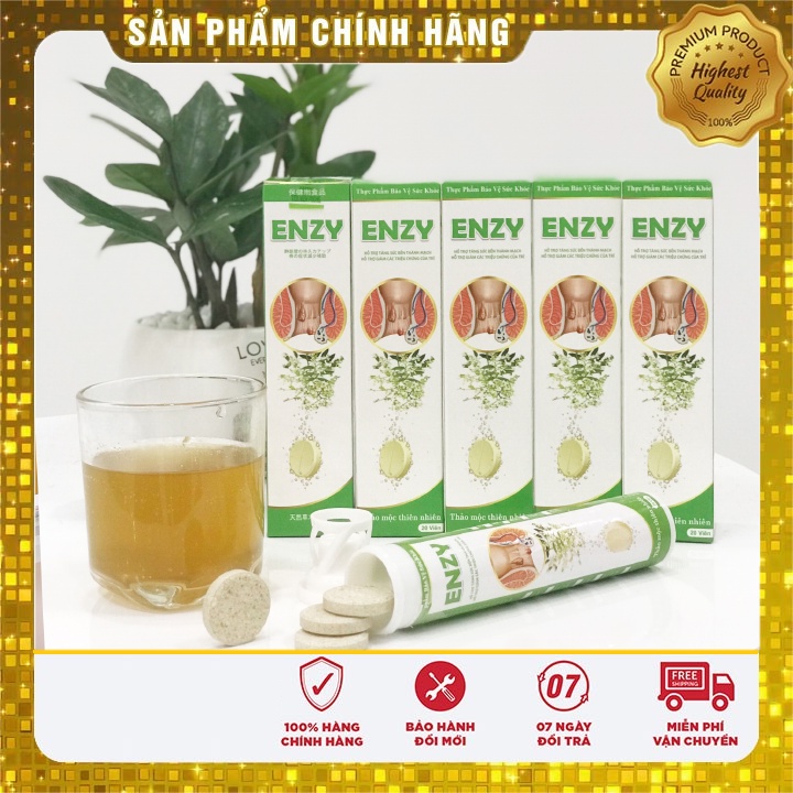 Viên Sủi ENZY - Hỗ Trợ Bệnh Trĩ | Shopee Việt Nam
