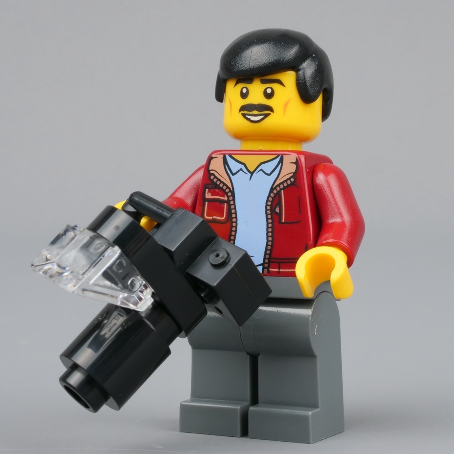 Đồ Chơi LEGO Photographer Minifigure: Man with Long Lens Camera ...