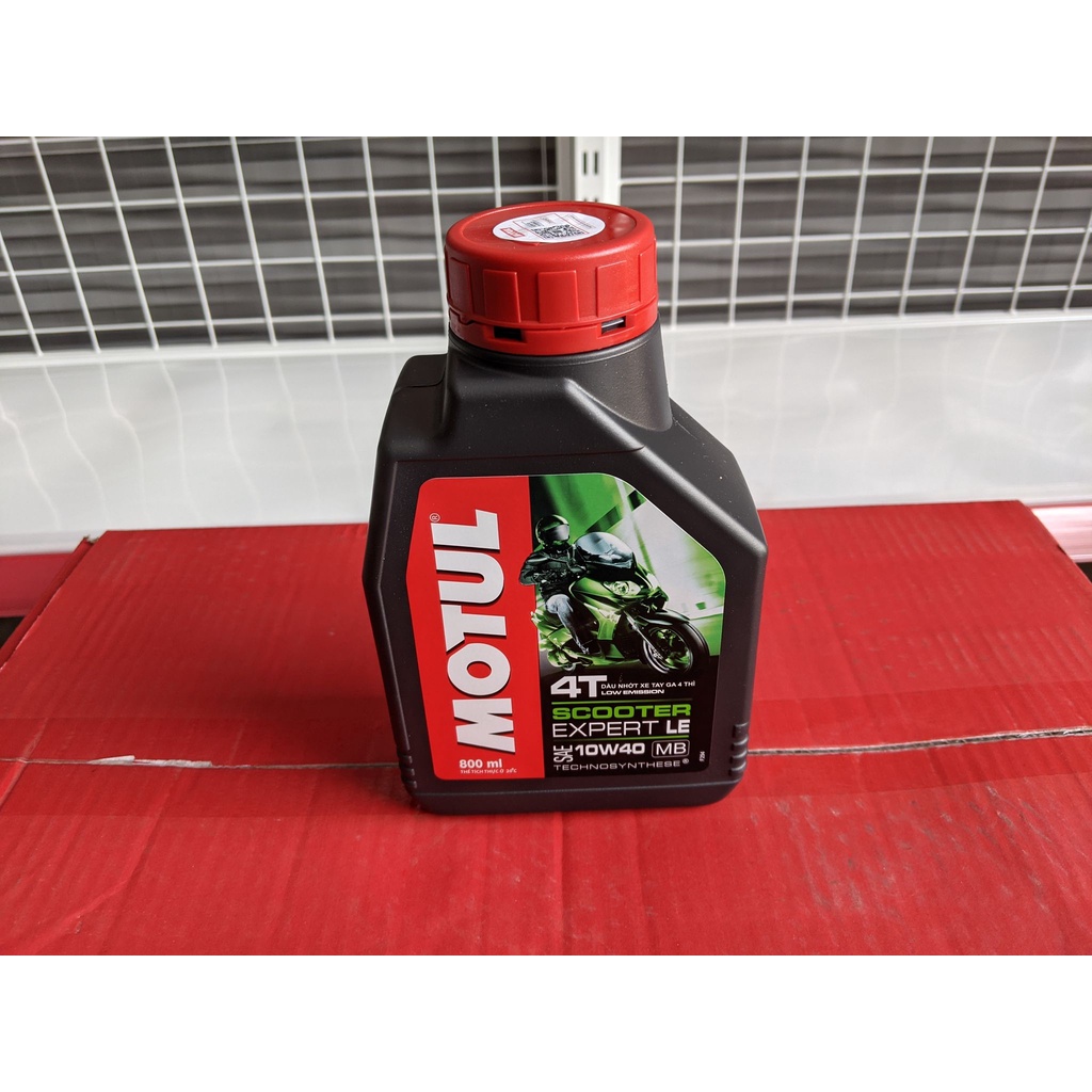 Motul Scooter Expert LE 4T 10W40 0.8L nhớt bán tổng hợp | Shopee Việt Nam