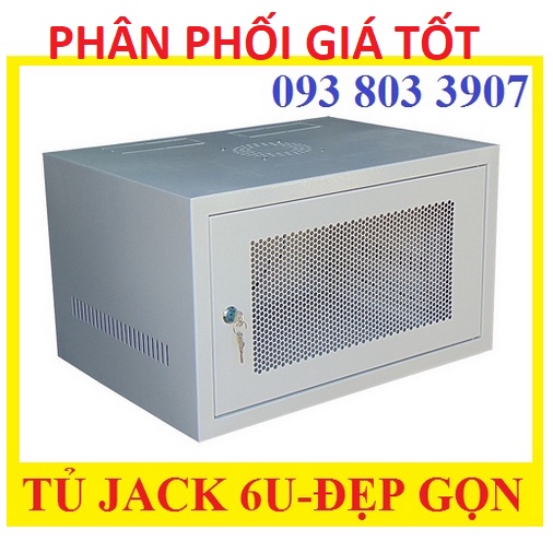 Tủ Rack treo tường 19” 6U TMC Rack 6U-D400 - Tủ rack 6U giá rẻ chất ...