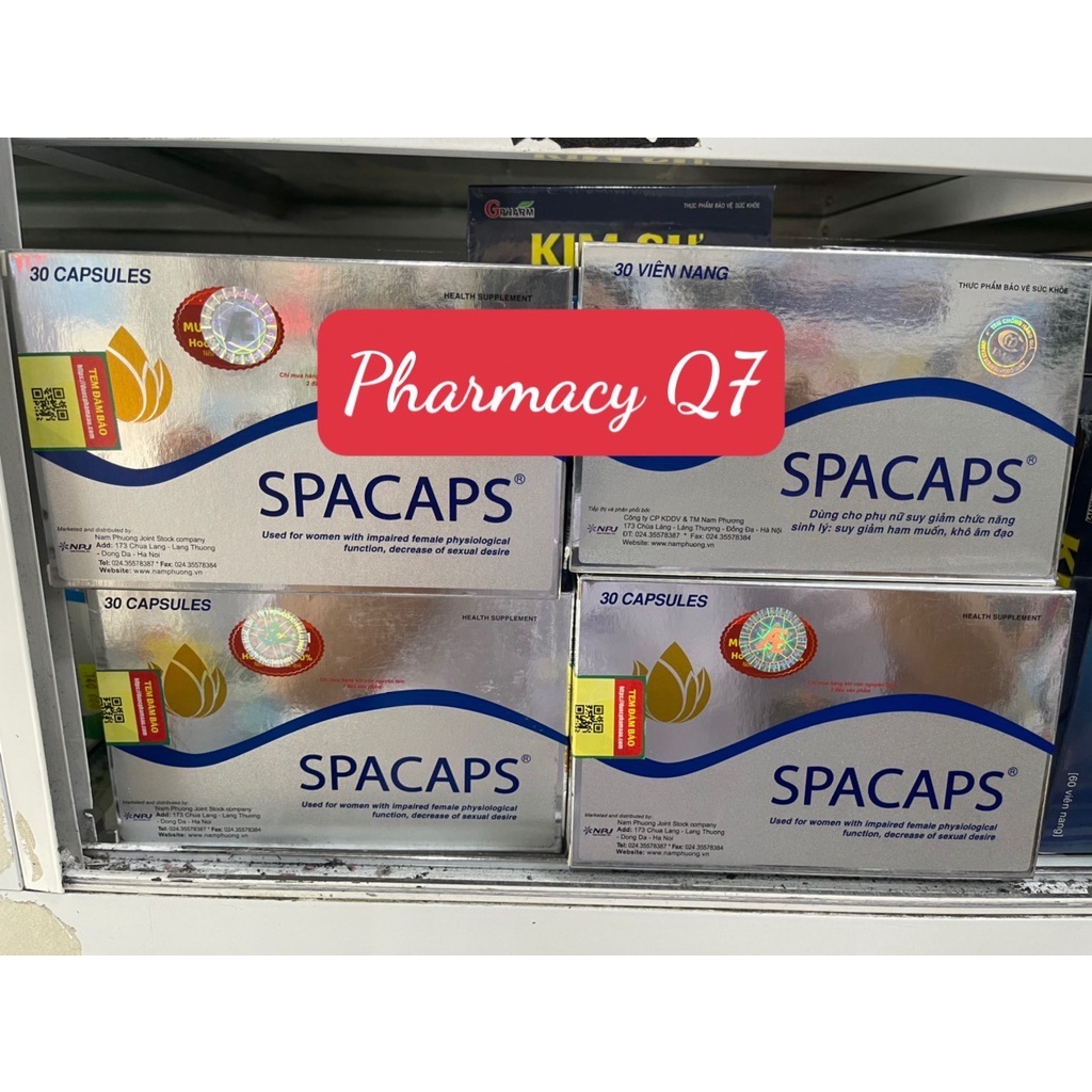 HỘP 30 VIÊN SPACAPS hỗ trợ nội tiết nữ SPACAP | Shopee Việt Nam
