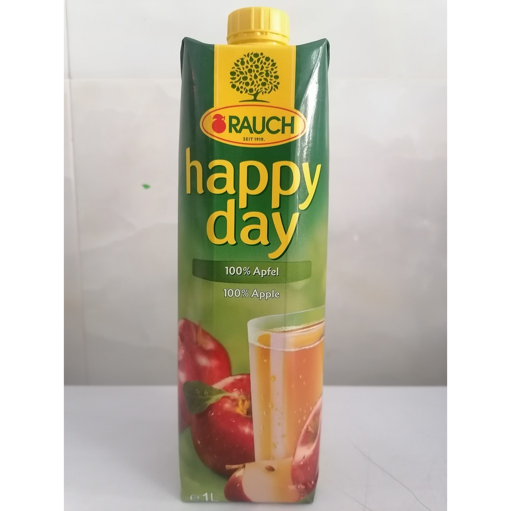 [Hộp 1 Lít – Apfel] NƯỚC ÉP TÁO NGUYÊN CHẤT [Austria] RAUCH 100% Apple ...