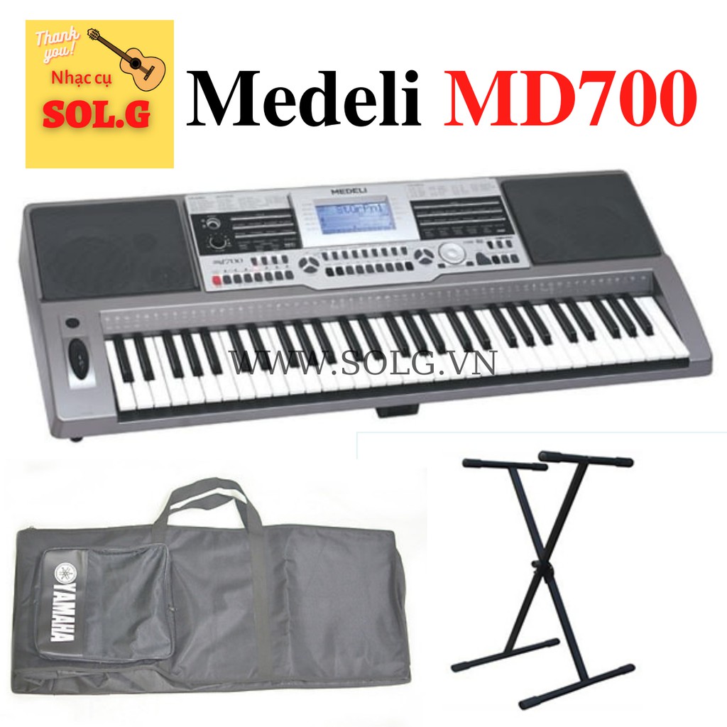 Đàn Organ Medeli MD700 ( 61 Phím ) + Phụ kiện - Phân phối Sol.G ...