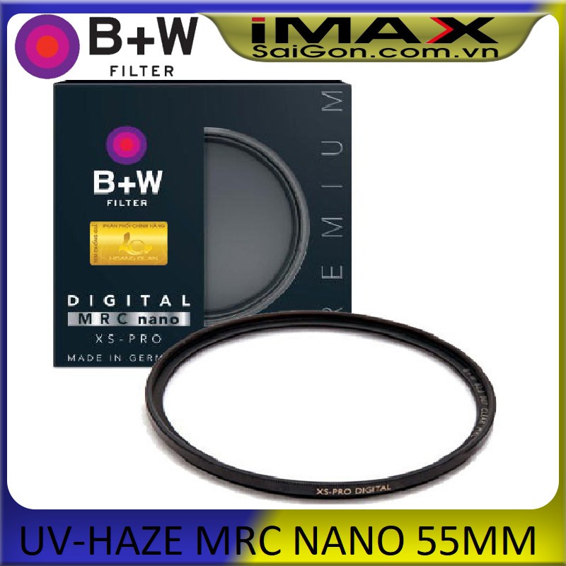 KÍNH LỌC B+W XS-PRO DIGITAL 010 UV-HAZE MRC NANO 55MM | Shopee Việt Nam