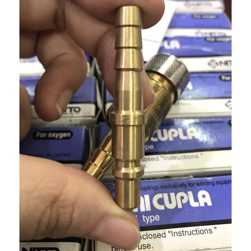 Khớp nối nhanh Nitto Nhật 22SH + 22PH đồng | Shopee Việt Nam