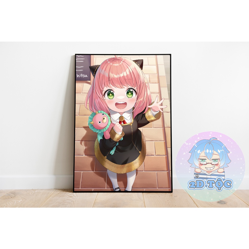 Tranh Poster Dán Tường Anya Anime Spy x Family – Kích thước A3 A4 Tranh ...