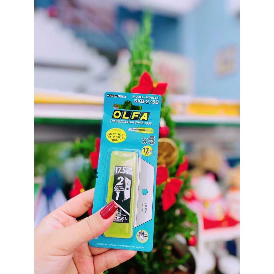 OLFA Hộp lưỡi dao SKB-2/5B | Shopee Việt Nam