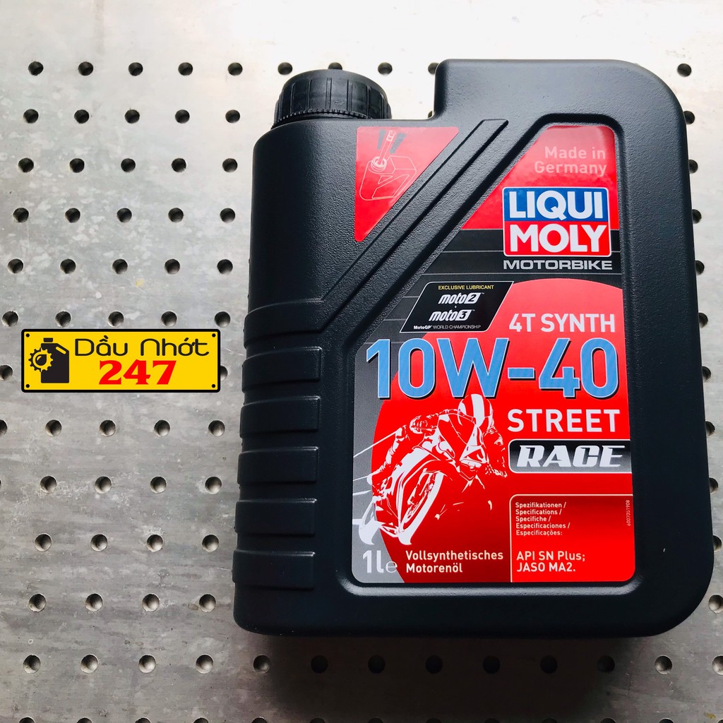 Dầu nhớt Liqui Moly 10w40 20753 Street Race 1L | Shopee Việt Nam