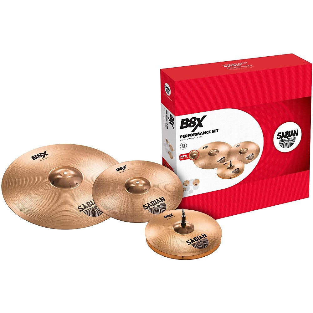 Bộ lá trống (Cymbal) 45003X SABIAN B8X Performance Set – Hàng Chính ...
