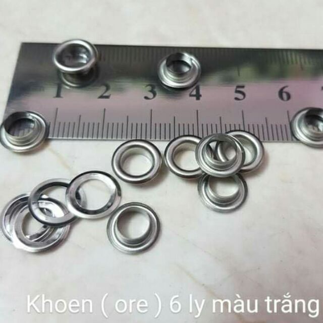 Khoen ( orê mắt cáo ) size từ 4 - 15 mm gói 50 khoen | Shopee Việt Nam