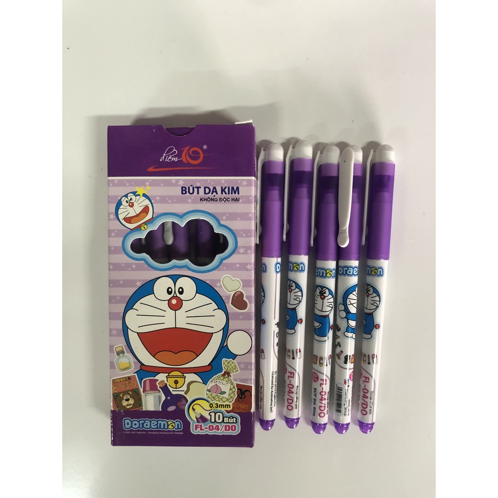 Bút lông kim FL04 Doremon - 5 Cây | Shopee Việt Nam
