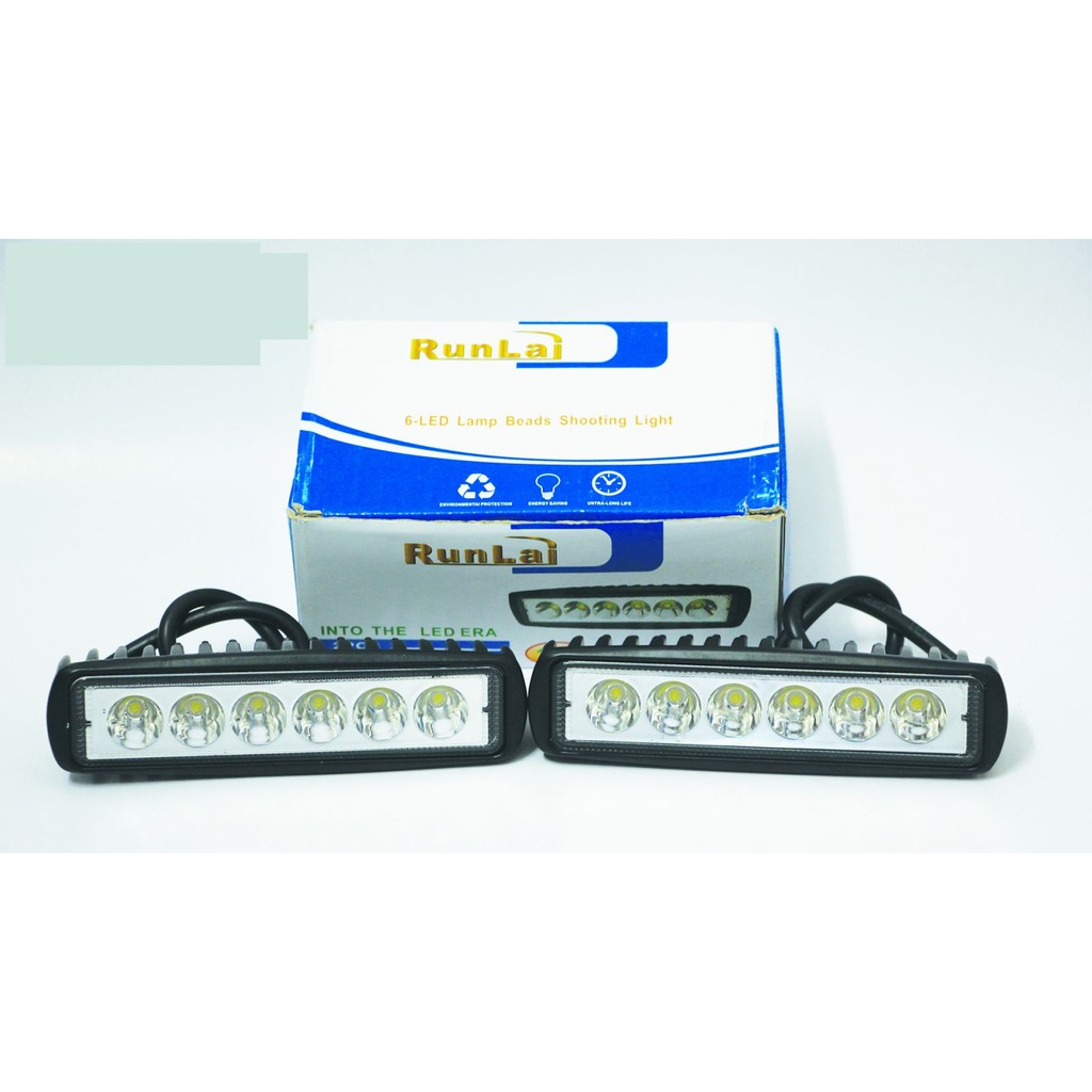 Đèn trợ sáng 6 bóng 1 hàng Runlai chính hãng. | Shopee Việt Nam
