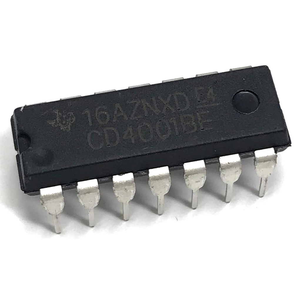 IC số CD4001BE (4001) / DIP-14 / 4 x NOR - 2 inputs / Linh Kiện Điện Tử | Shopee Việt Nam