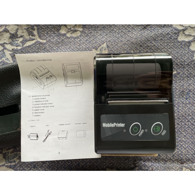 Máy In Nhiệt Bluetooth In Hoá đơn, Bill Tính Tiền Sử Dụng Giấy Nhiệt ...