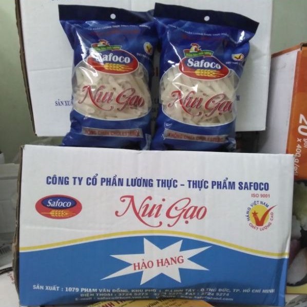 Nui gạo Safoco hảo hạng, 12 gói 400g | Shopee Việt Nam
