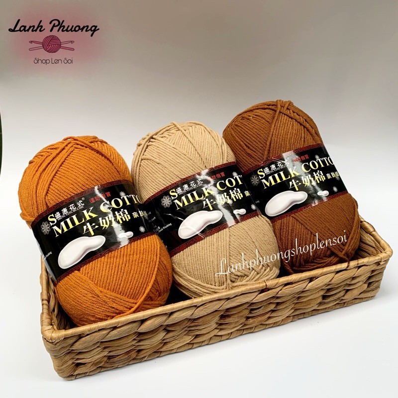 Len Milk Cotton 125g (bảng 2) | Shopee Việt Nam