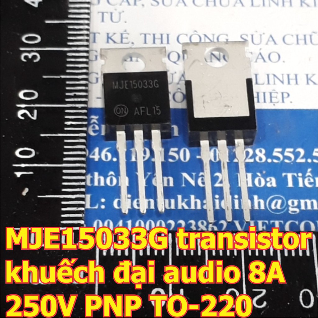 5 con MJE15032G MJE15032 15032 MJE15033G MJE15033 15033 TO-220 ...