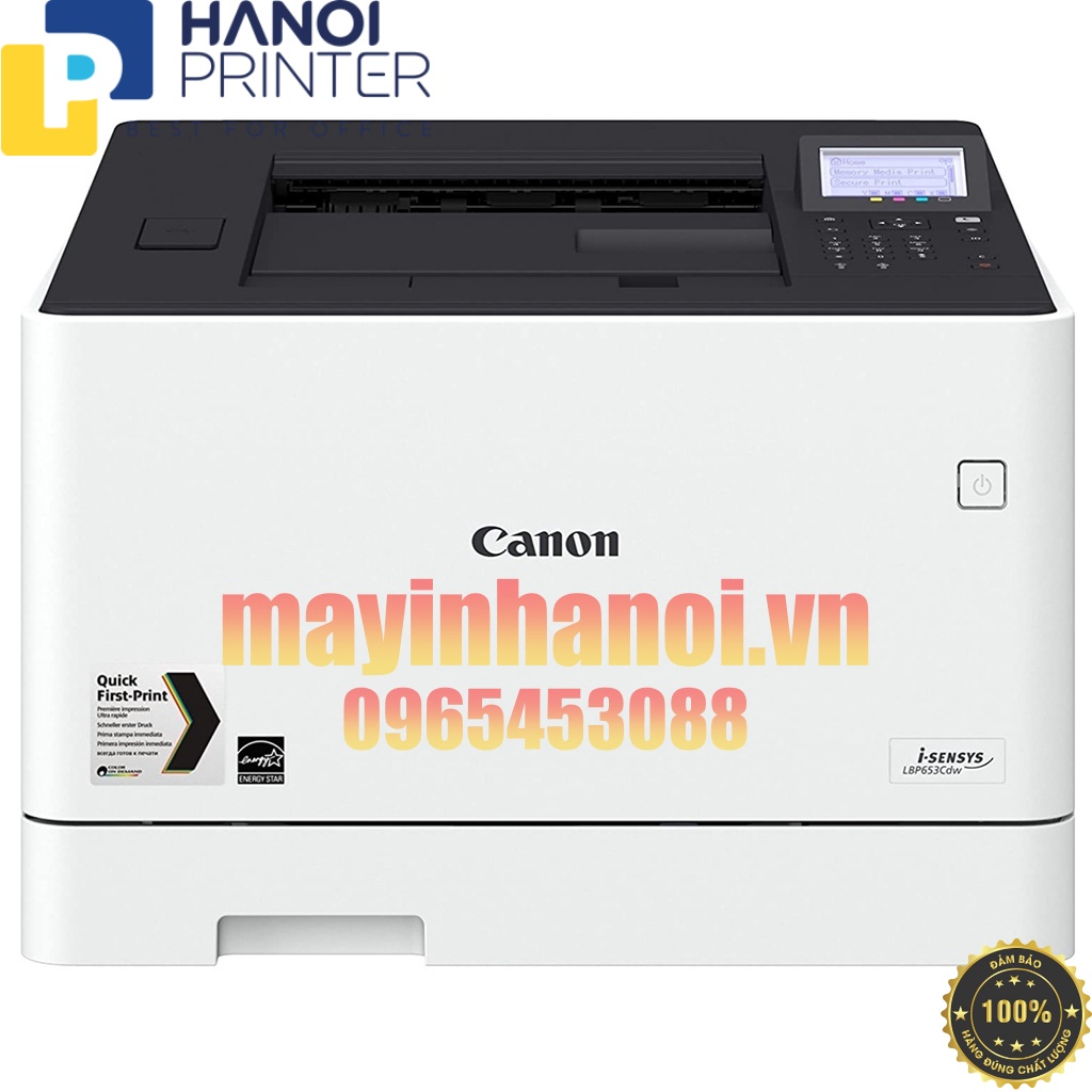 Máy in laser màu Canon LBP 653Cdw, in màu, in đảo mặt, in mạng wifi, in ...