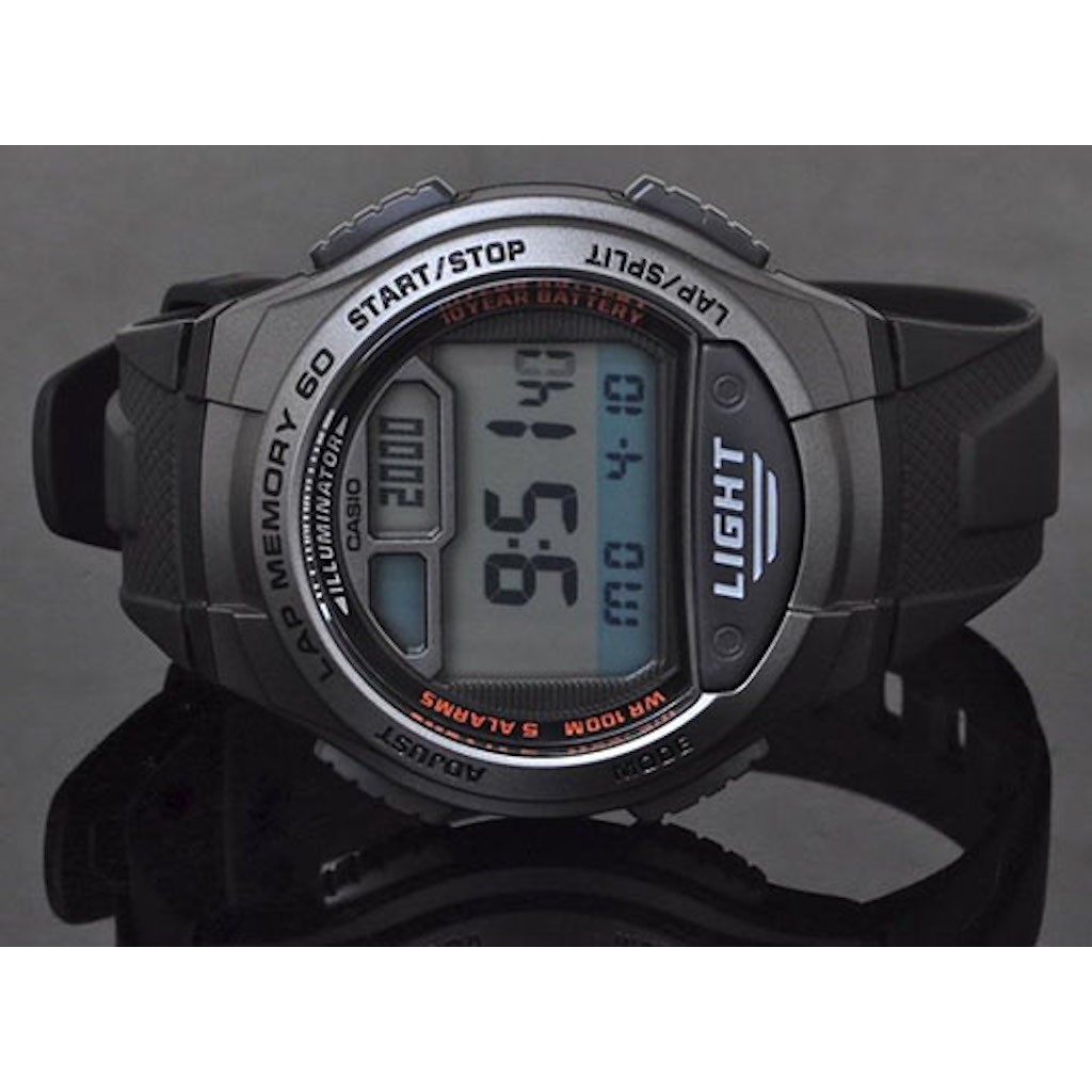 Đồng hồ Nam Casio W734-1AV Classic Digital Sport Watch | Shopee Việt Nam