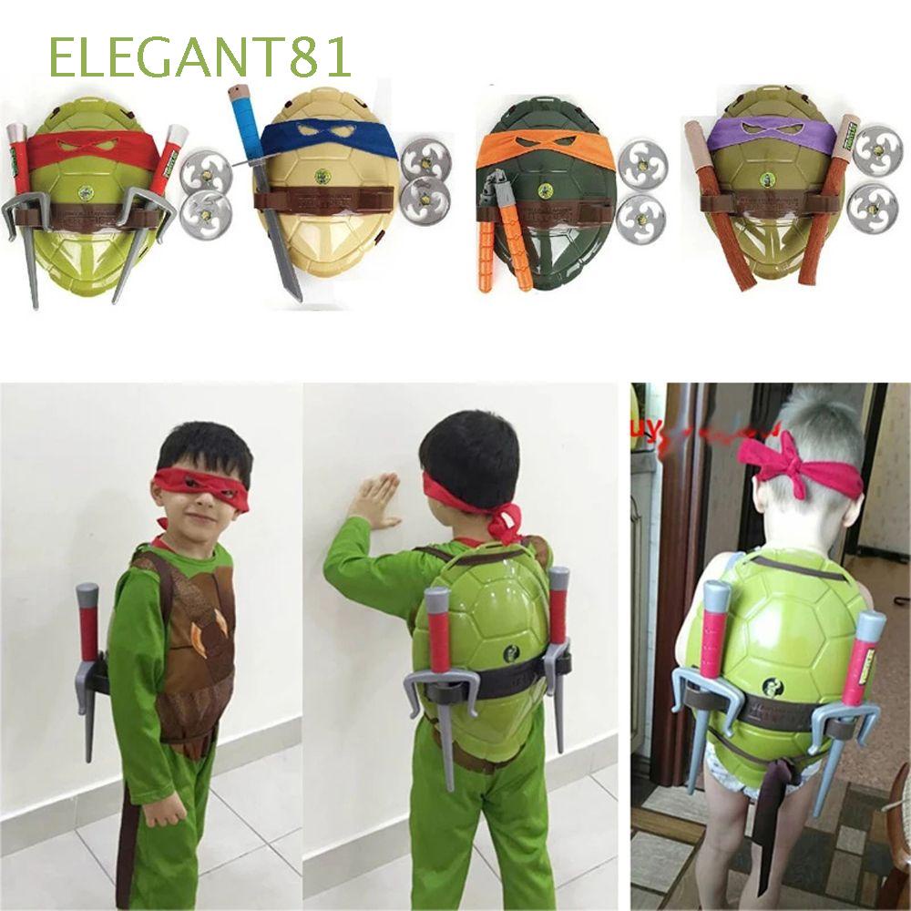 (Hỏa Tốc) Đồ chơi hóa trang Ninja rùa ELEGANT81 gồm Mai rùa và phụ kiện ...