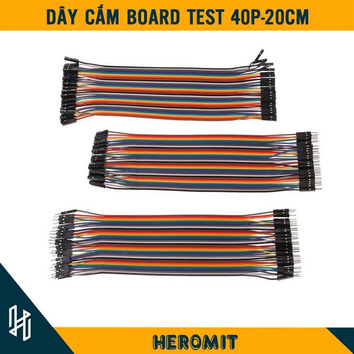 Dây Cắm test Board 40P Đủ Phân Loại | Shopee Việt Nam