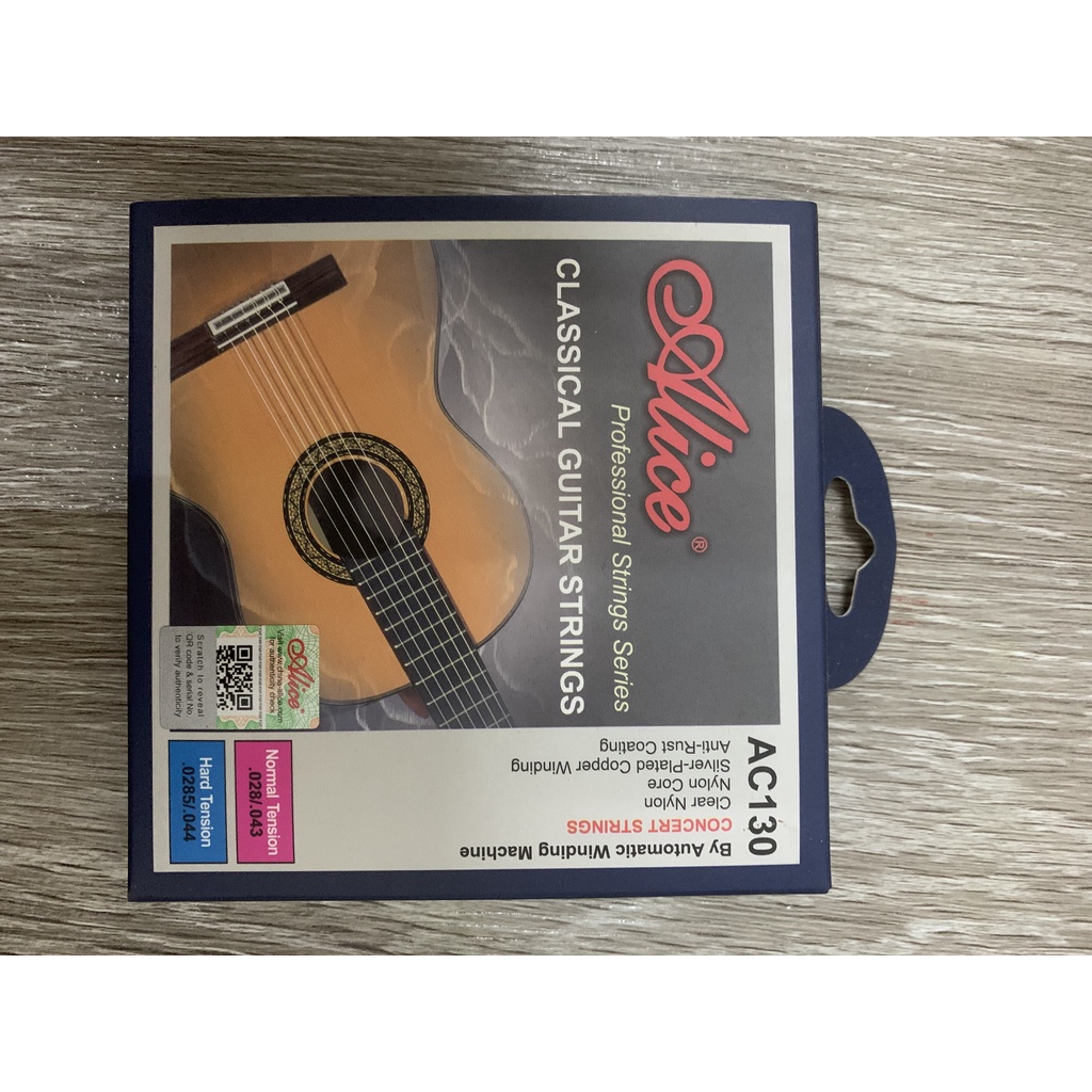 Bộ dây đàn Alice AC130 hàng chính hãng cho Guitar Classic - dây Nilong | Shopee Việt Nam