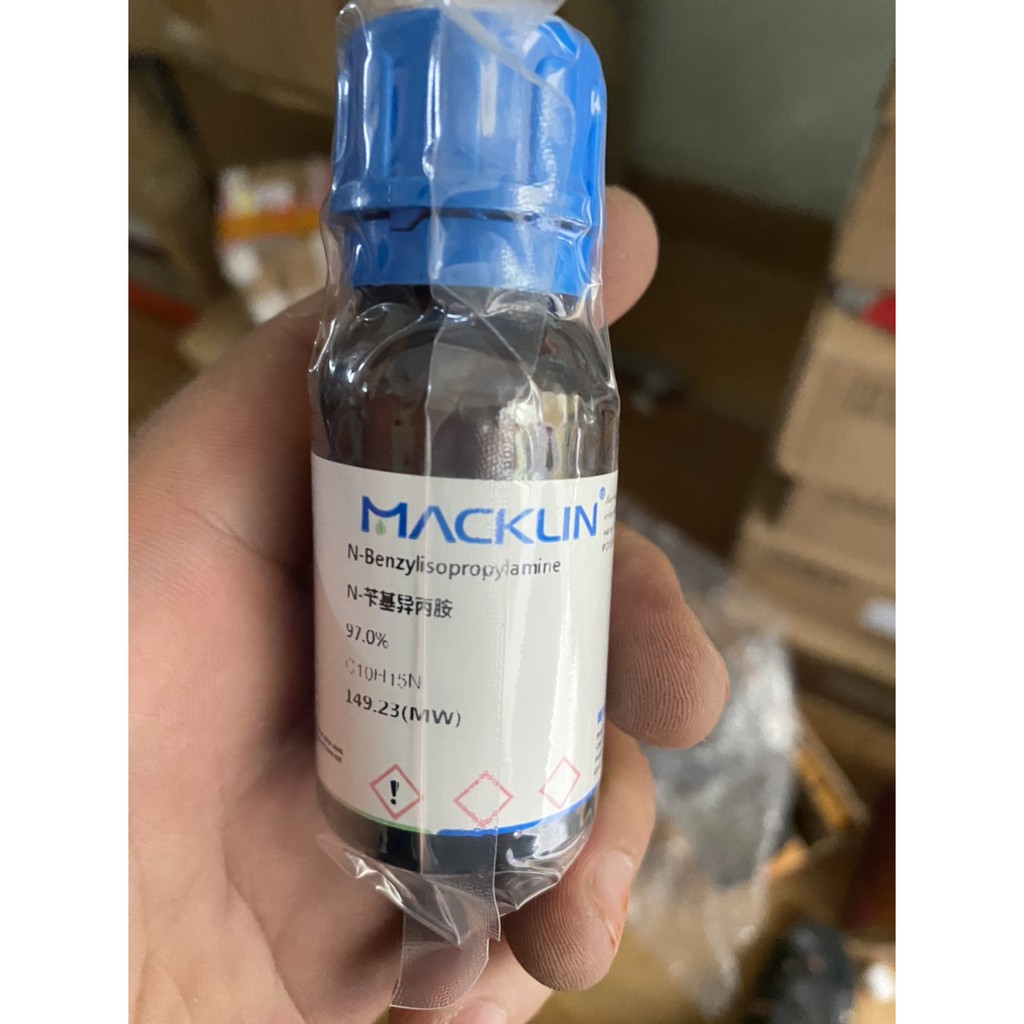 Hóa chất N-Isopropylbenzylamine 97% CAS 102-97-6 Lọ 25ml | Shopee Việt Nam