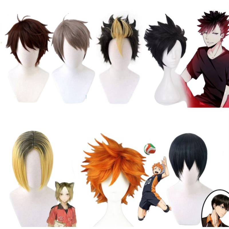 [Sẵn] Wig/tóc giả Kenma Kozume/Hinata/Kageyama/Oikawa/Nishinoya ...