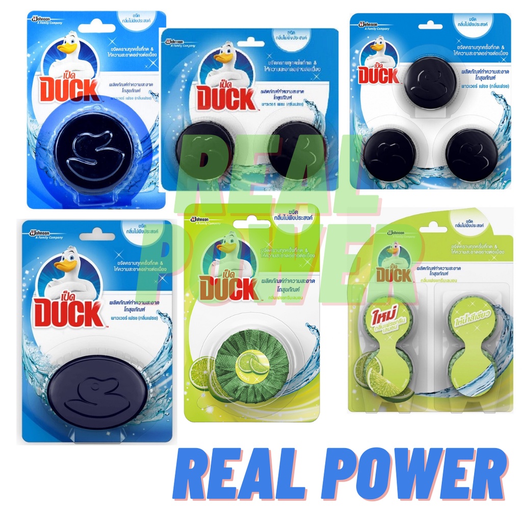 Viên khử mùi tẩy bồn cầu Duck In Tank Toilet Cleaner Power Fresh diệt ...