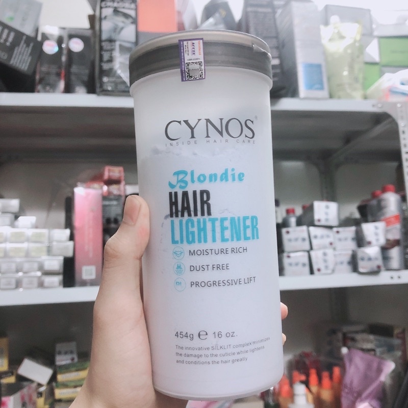 Bột tẩy Cynos 454g của Canada, chống xót tối đa, tẩy 1 lần lên tông 8,9 ...