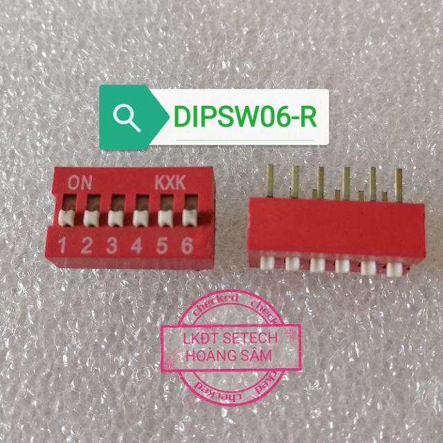 Công tắc gạt DIP Switch 1bit; 2bit; 3 bit; 4 bit; 6 bit; 7 bit; 8 bit ...