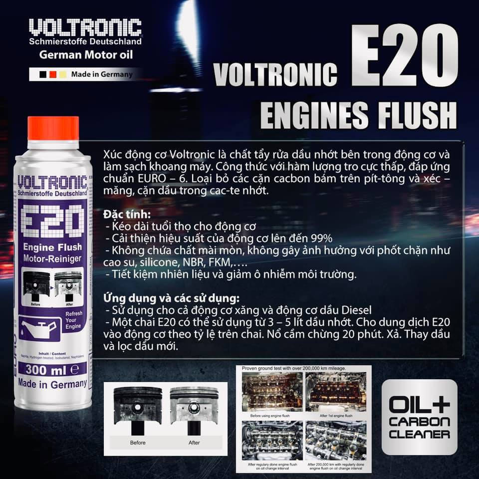 Dung dịch Súc động cơ Voltronic E20 50ml | Shopee Việt Nam