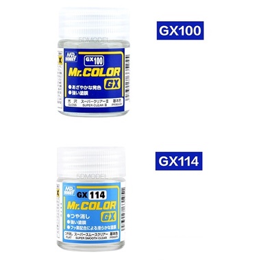 Sơn mô hình/Sơn phủ/Sơn bảo vệ MR HOBBY - Mr Color GX Super Clear / Super Smooth Clear | Shopee ...