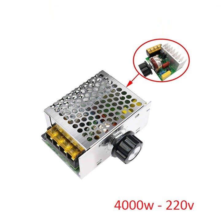 ĐIỀU TỐC ĐỘNG CƠ DIMMER 4000w - 220v | Shopee Việt Nam