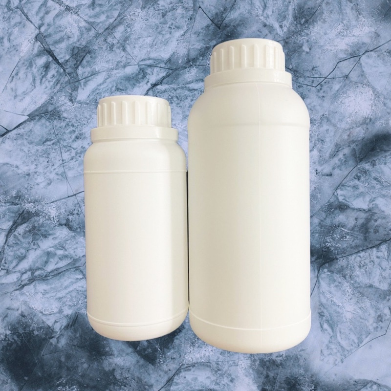 Chai nhựa HDPE 250ml, 500ml, 1lit màu trắng | Shopee Việt Nam