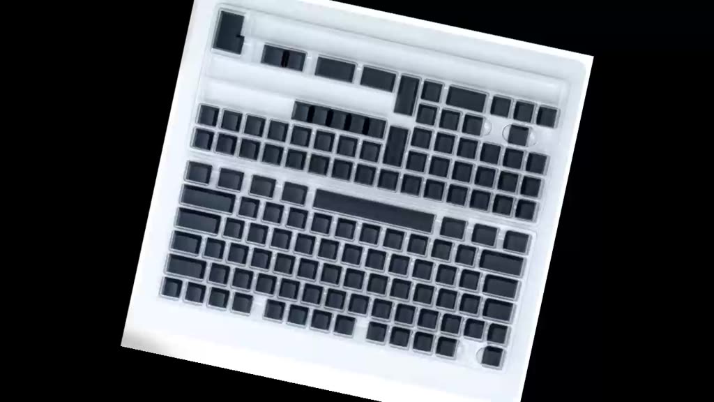Keycap Ninja PBT xuyên led profile OEM in double-shot 130 nút cho bàn ...