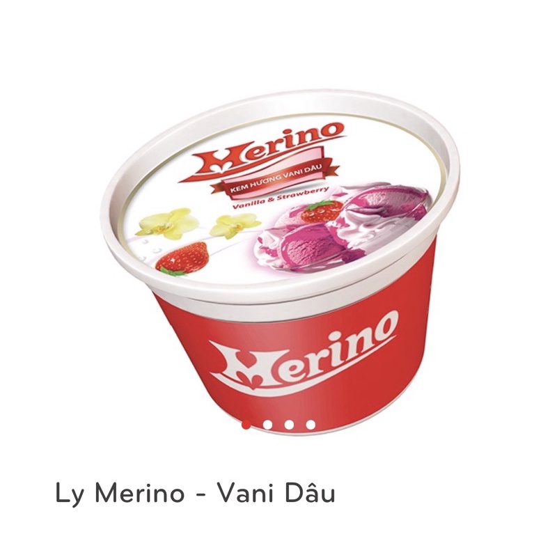 KEM LY MERINO KEM LY DÂU LY SOCOLA LY SỮA DỪA LY DÂU CHUỐI | Shopee ...